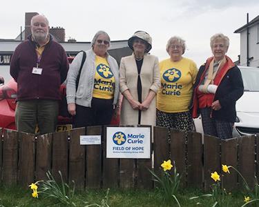 Gretna Marie Curie Fundraising group launch a Field of Hope | The Lord ...